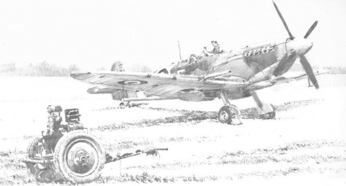 Robert Taylor Remarque Drawing