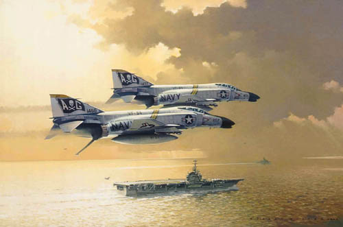 FLYING THE JOLLY ROGER